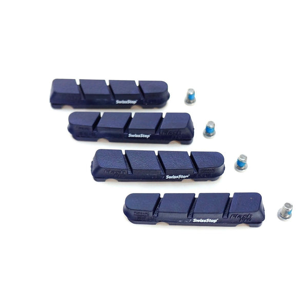 SwissStop BXP Flash Pro brake pads Shimano Sram alloy rim Road MTB Cit ...