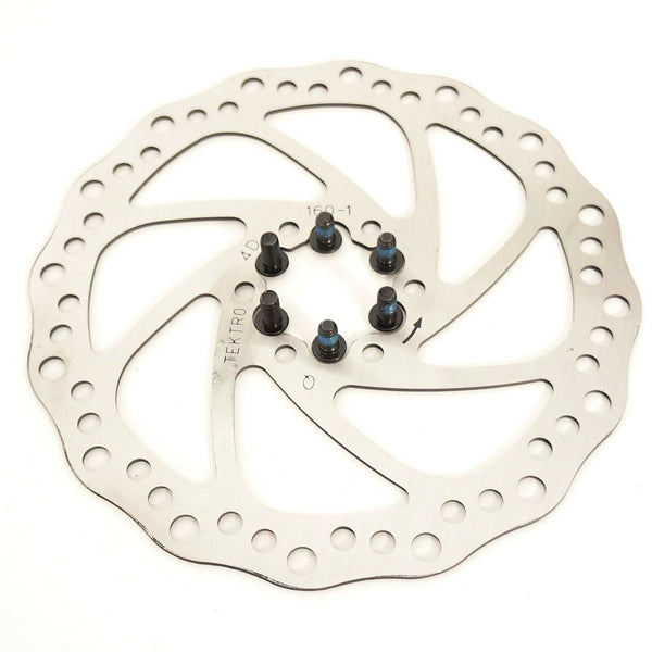 Tektro Wavy 6 Bolt Disc Brake Bike Rotor 160/180/203 mm Road CX Mounta ...