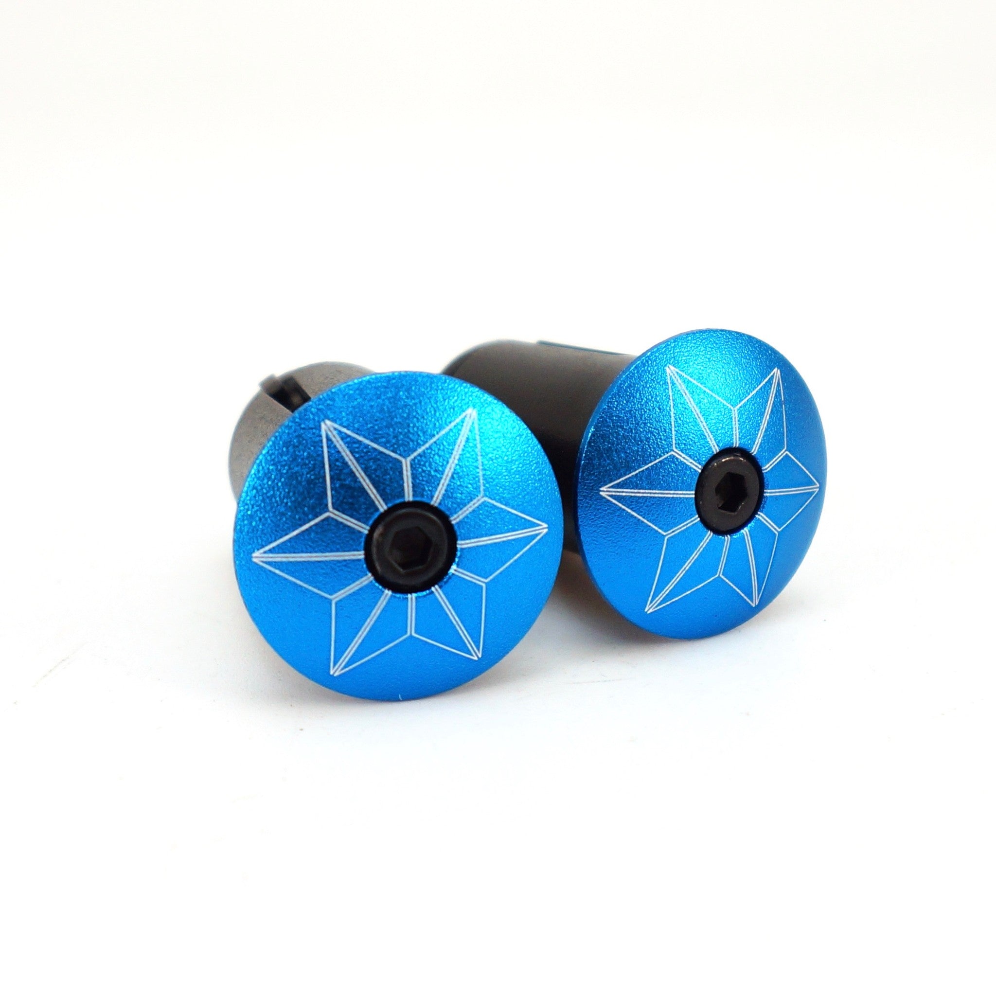 Supacaz Star Plugz Anodised Handlebar Bar End Plugs Bike Dropbar plug ...