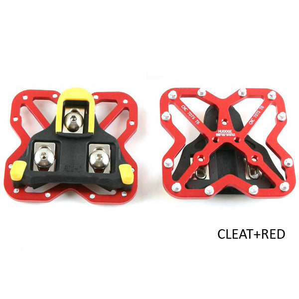 Binding Pedal to Flat pedal adapter & SPD-SL Cleat Set| SPD-SLペダル フラット ...